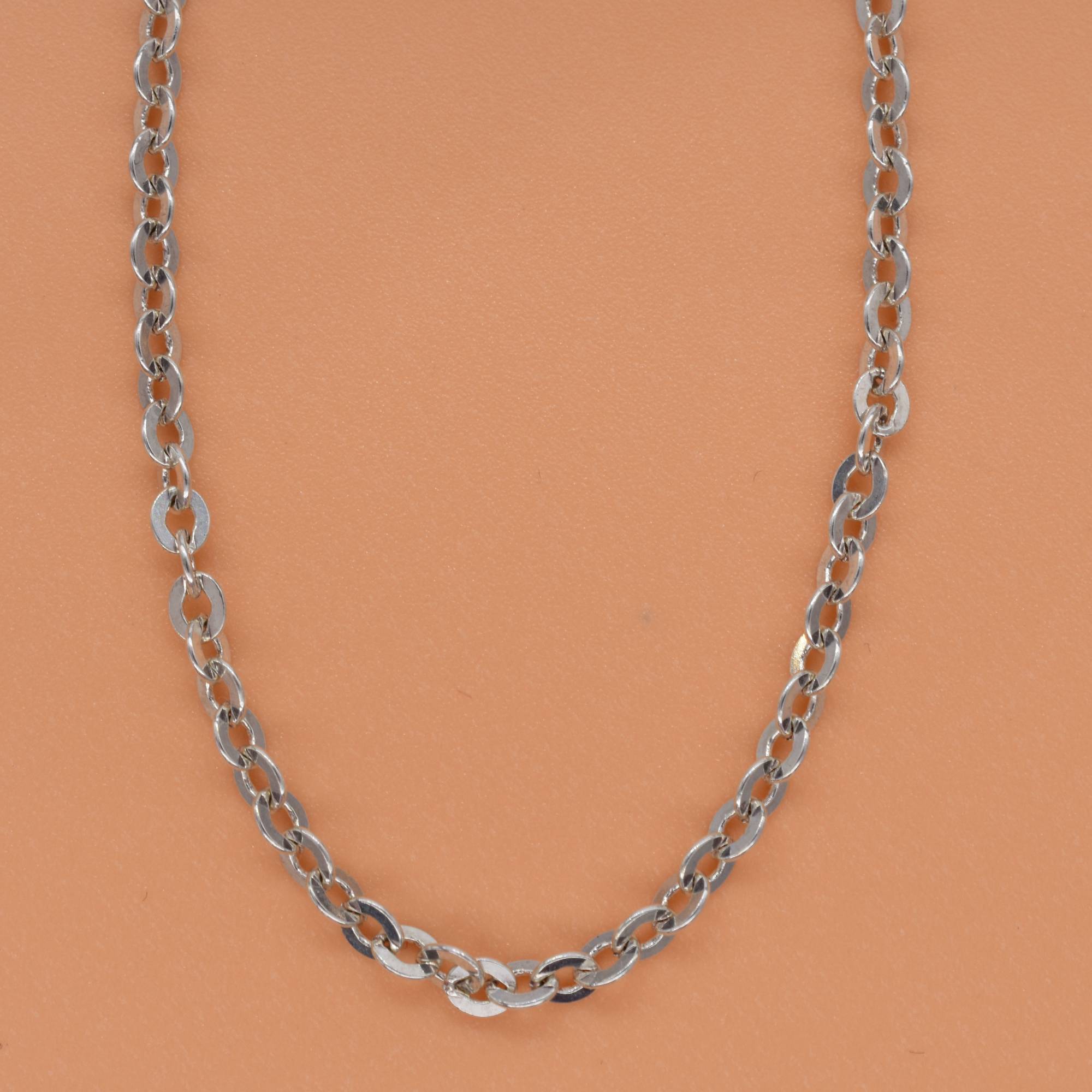 Sera 925 Sterling Silver Polo Chain Necklace