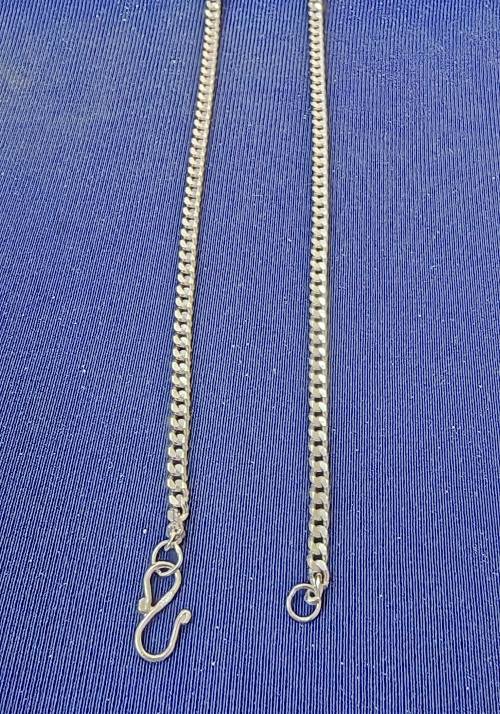 Sera Pure 999 Sterling Silver Curb Chain Necklace S-N1139s070