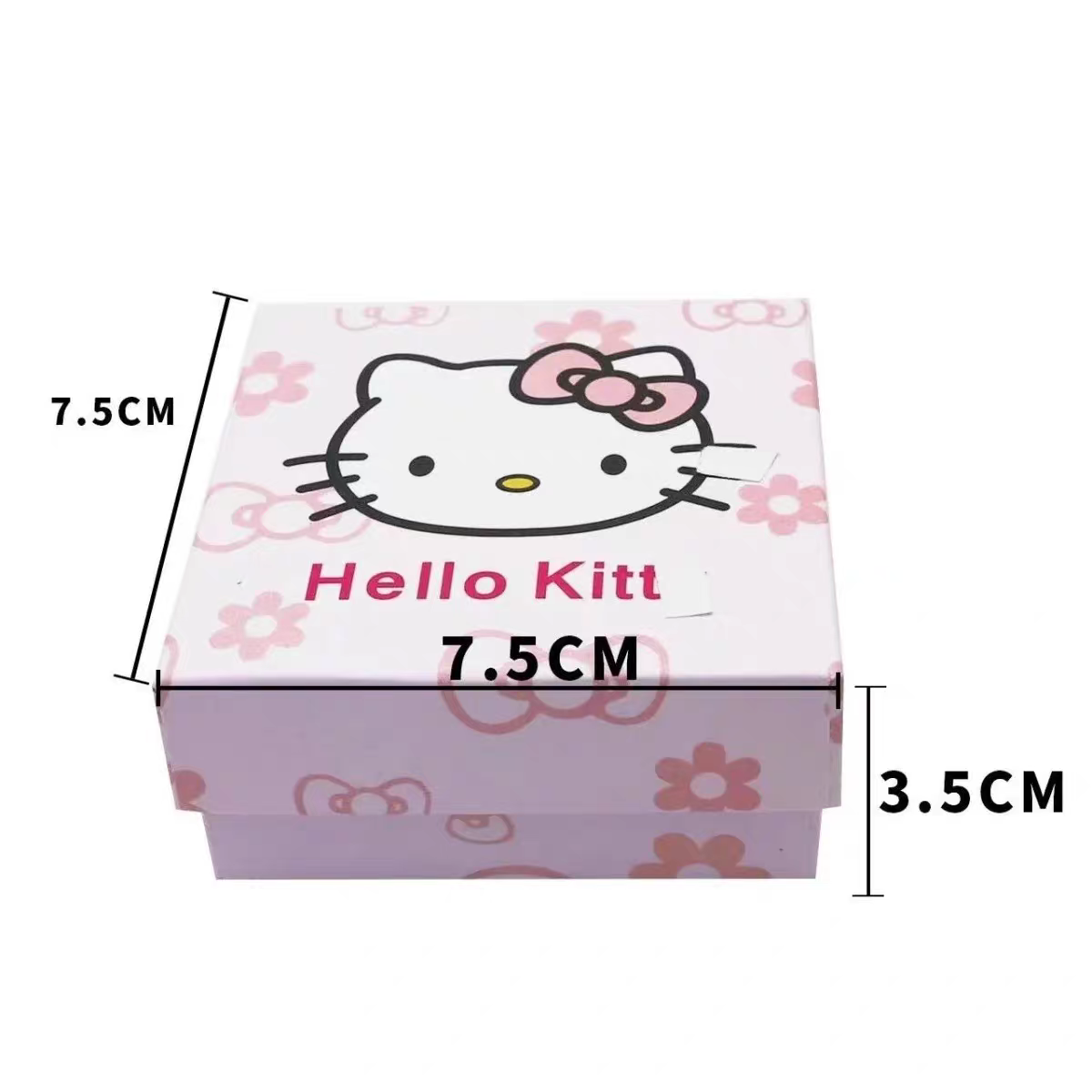 Hello Kitty Sanrio Plush Kawaii Cartoon Cute Dolls Packing Box Jewelry ...