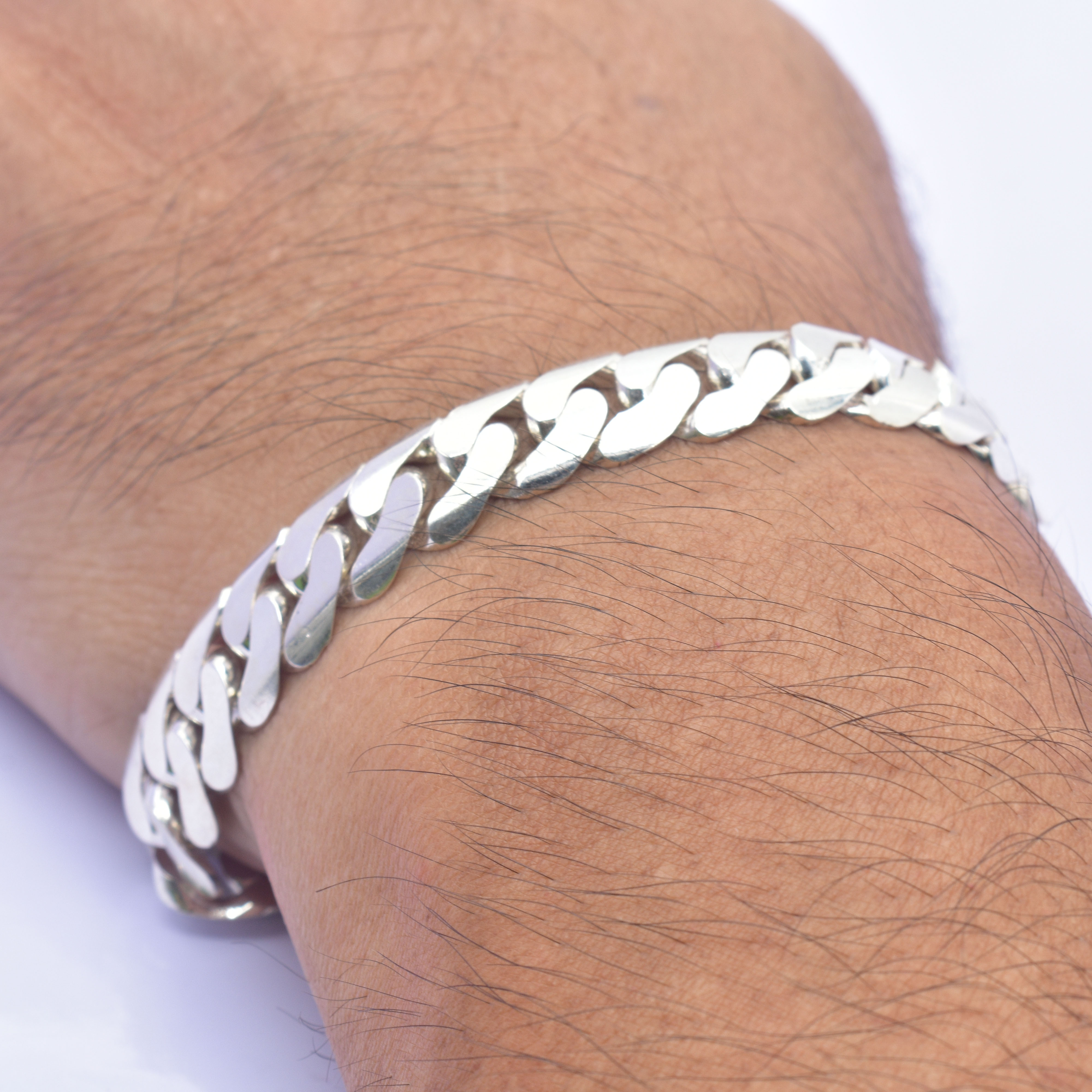 Sera Pure 925 Sterling Silver Men Bangle