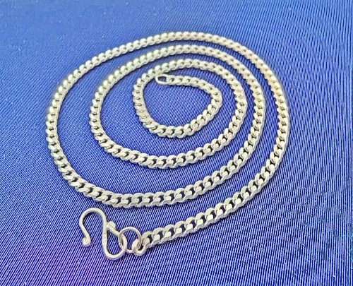 Sera Pure 999 Sterling Silver Curb Chain Necklace S-N1139s070