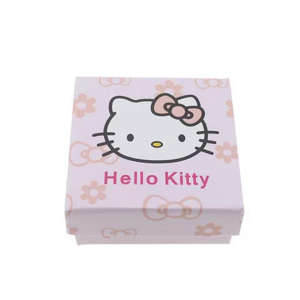 Hello Kitty Sanrio Plush Kawaii Cartoon Cute Dolls Packing Box Jewelry ...