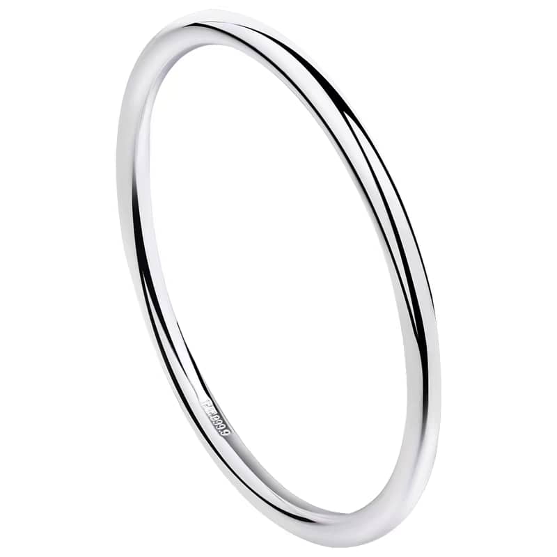 Sera Pure 999 Silver Women Solid Bangle